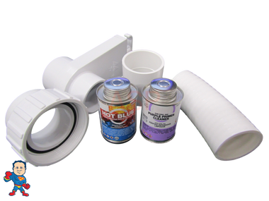 Hot Tub 2" Pump Union Slice To Plumbing Connect Kit