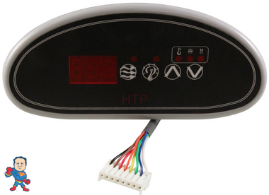 NLA Hydroquip / Gecko ECO-1 Crescent Shaped 4 Button Topside Control Panel