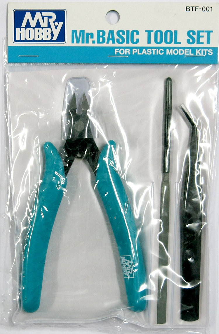 BTF001 Mr. Basic Tool Set (Mr. Hobby) - Hobbyholics