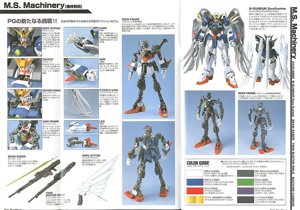 pg gundam wing zero