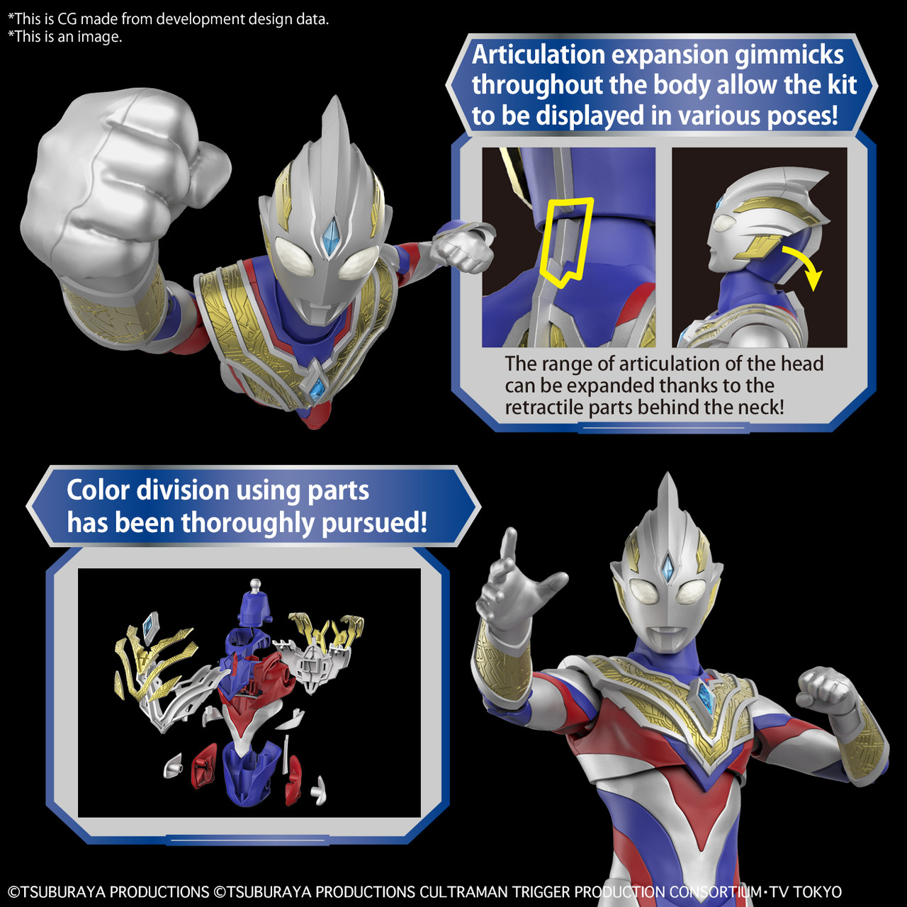 Ultraman Trigger Multi Type [Ultraman Trigger] (Figure-rise Standard ...
