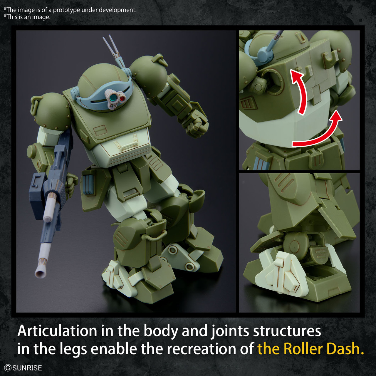 ATM-09-ST Scopedog [Armored Trooper Votoms] (HG)