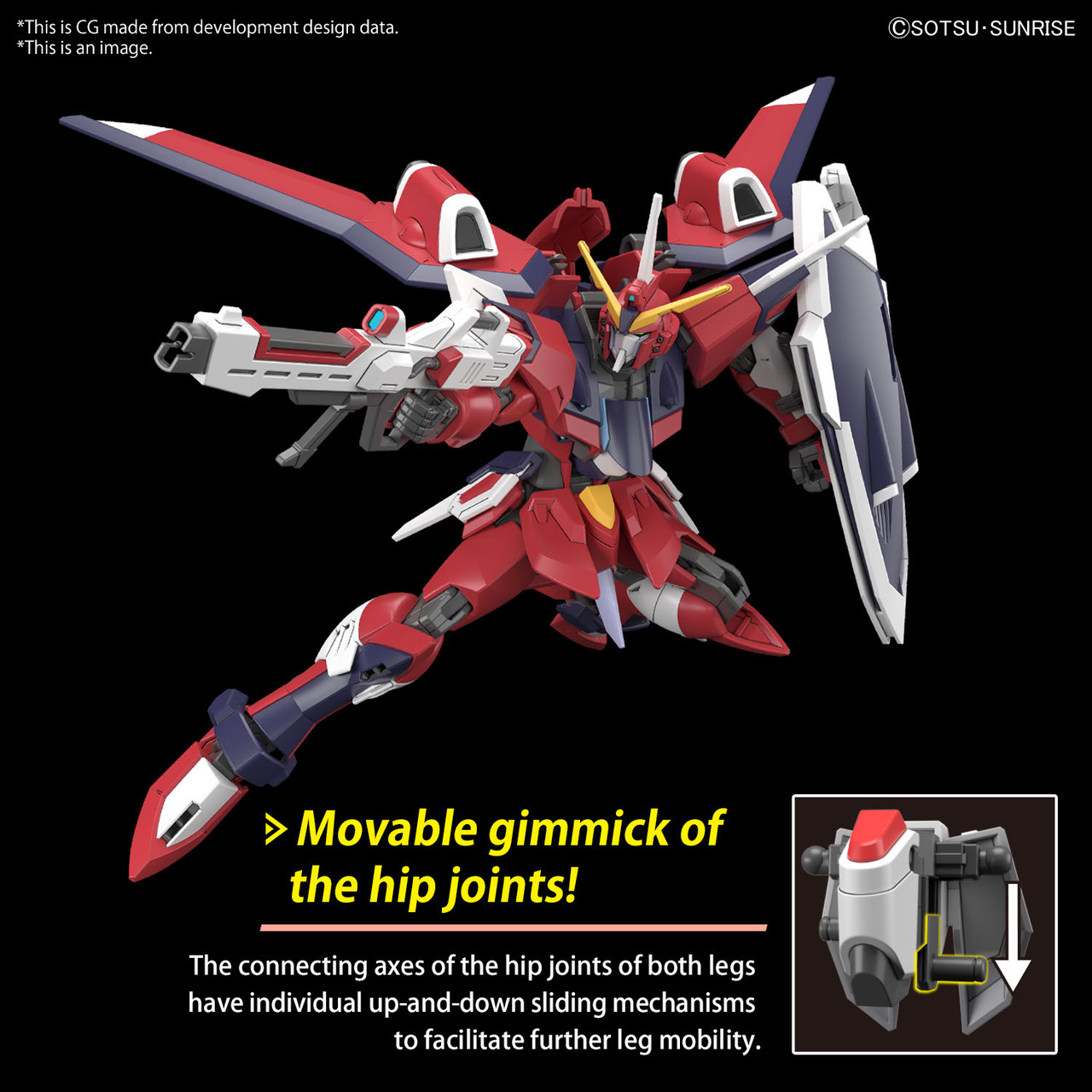 #244 Immortal Justice Gundam [Gundam Seed Freedom] (HGCE)