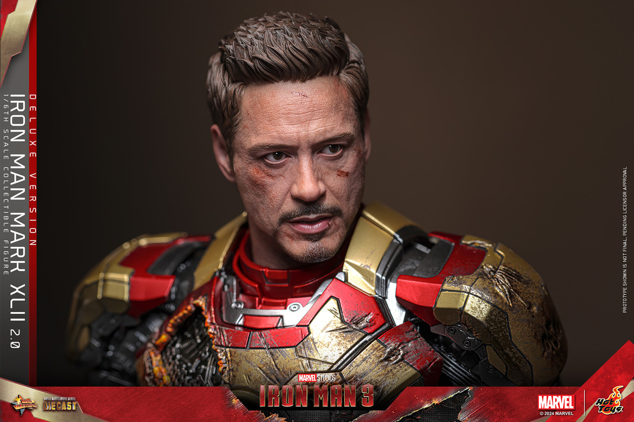 Iron Man Mark XLII 2.0 Deluxe Ver. 1/6 Scale [Iron Man 3] (Hot Toys ...
