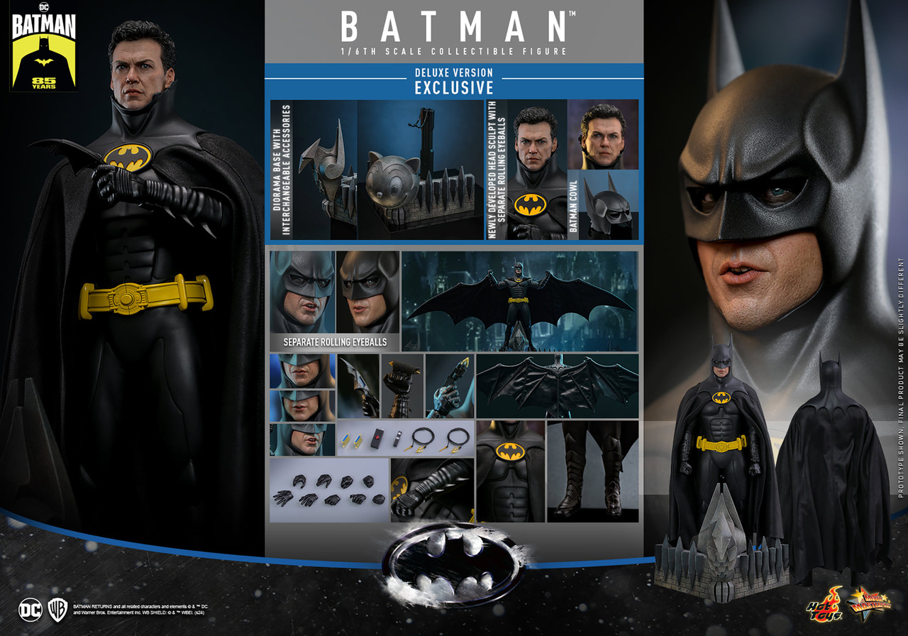 Batman Deluxe Ver. MMS770 1/6 Scale Figure {Batman Returns} (Hot Toys)