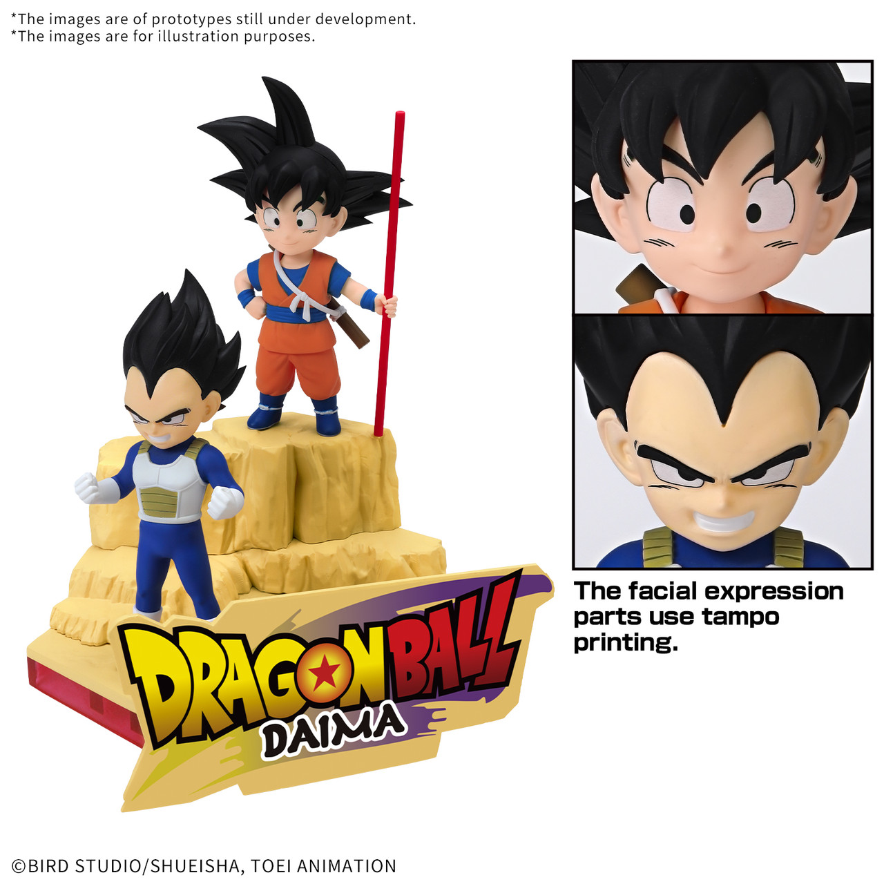 Dragon Ball Daima Model Kit Son Goku & Vegeta [Dragon Ball Daima ...