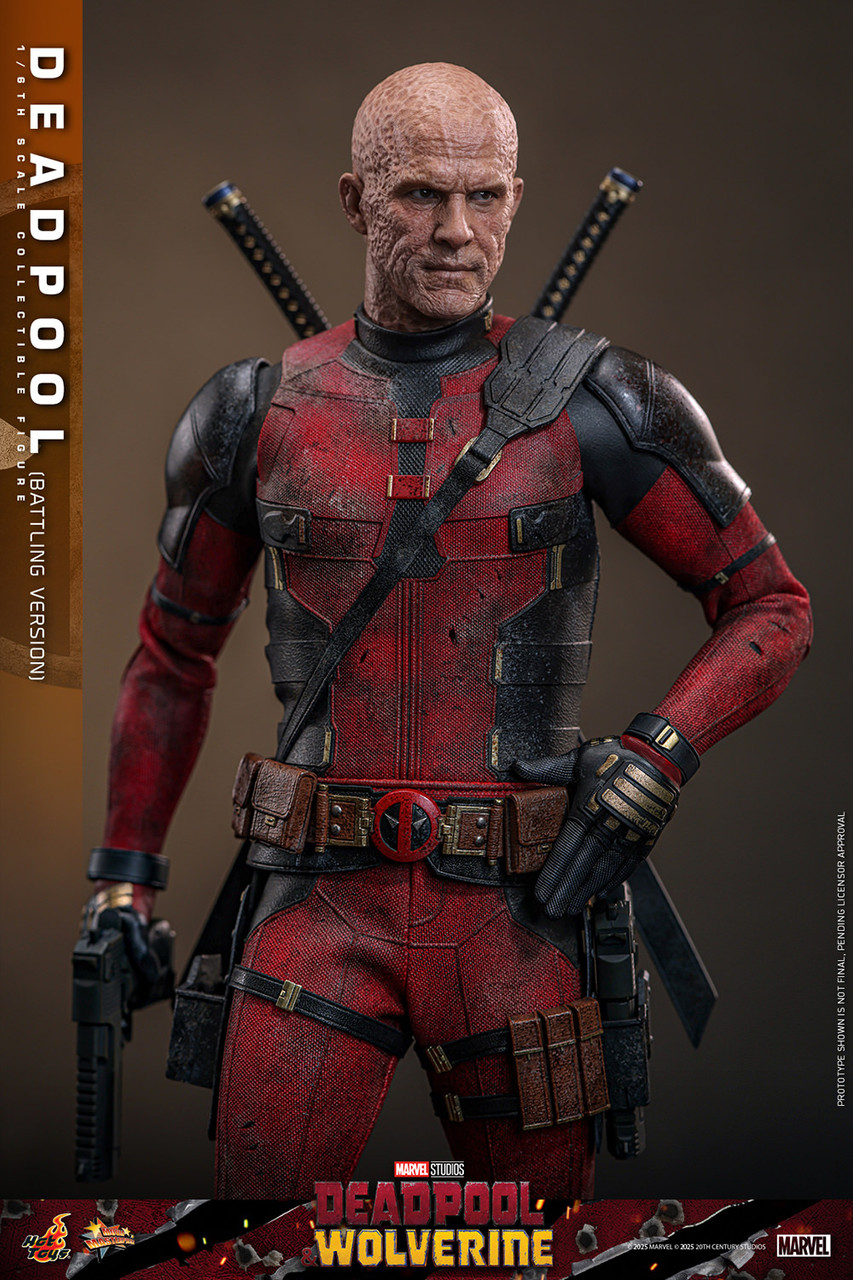 Deadpool 1/6 Scale Figure Battling Ver. MMS782 [Deadpool 3: Deadpool ...