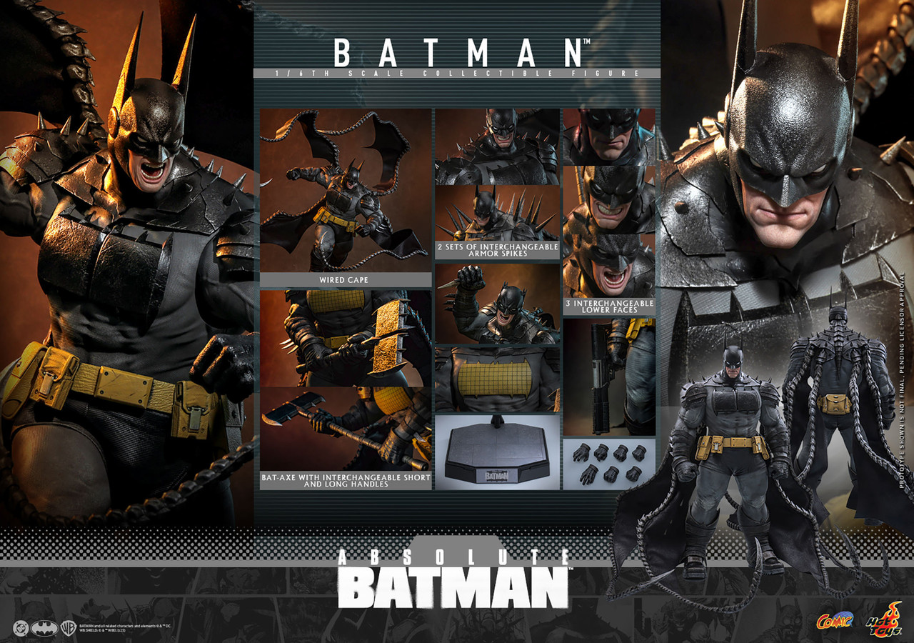 Absolute Batman CMS030 1/6 Scale Figure (Hot Toys) **PRE-ORDER**