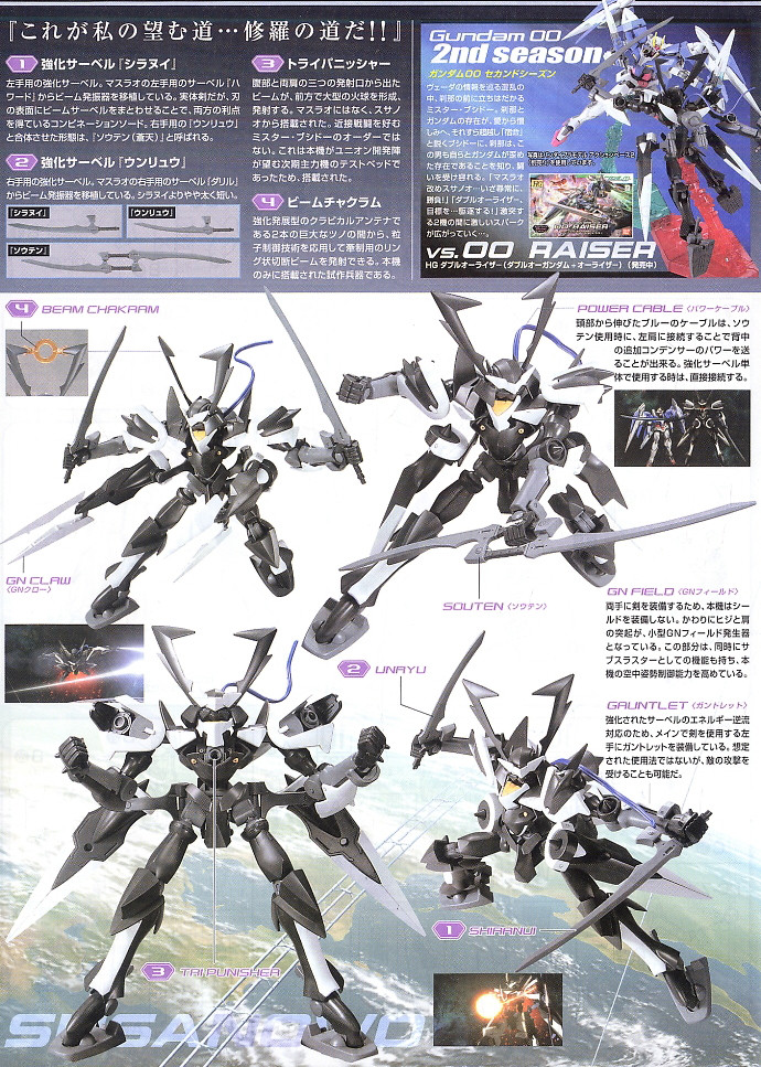 #046 Susanowo Gundam (HG 00) - Hobbyholics