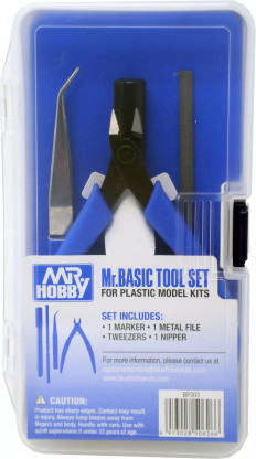 BF003 Mr. Basic Tool Set (Mr. Hobby) - Hobbyholics