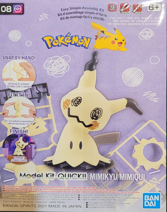 #008 Mimikyu (Pokémon Model Kit Quick!!) - Hobbyholics
