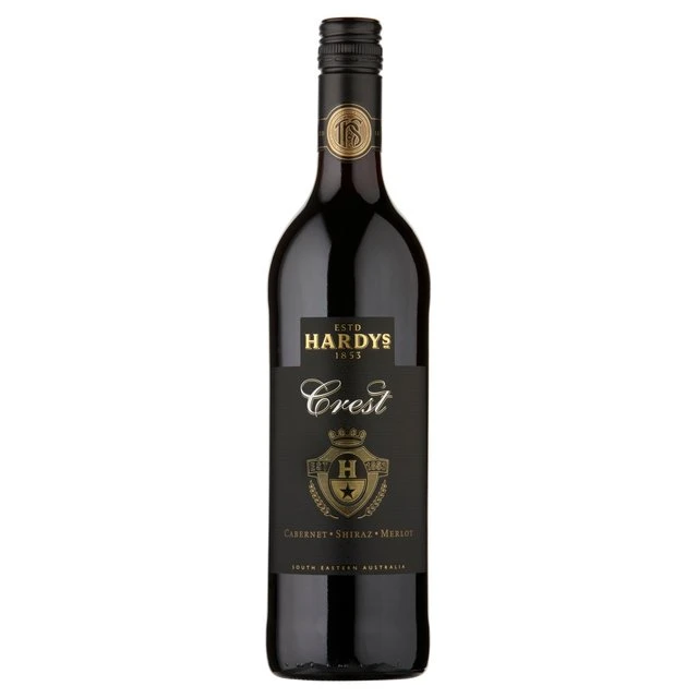 Hardys Crest Cabernet Shiraz Merlot (75cl) - Champagne One