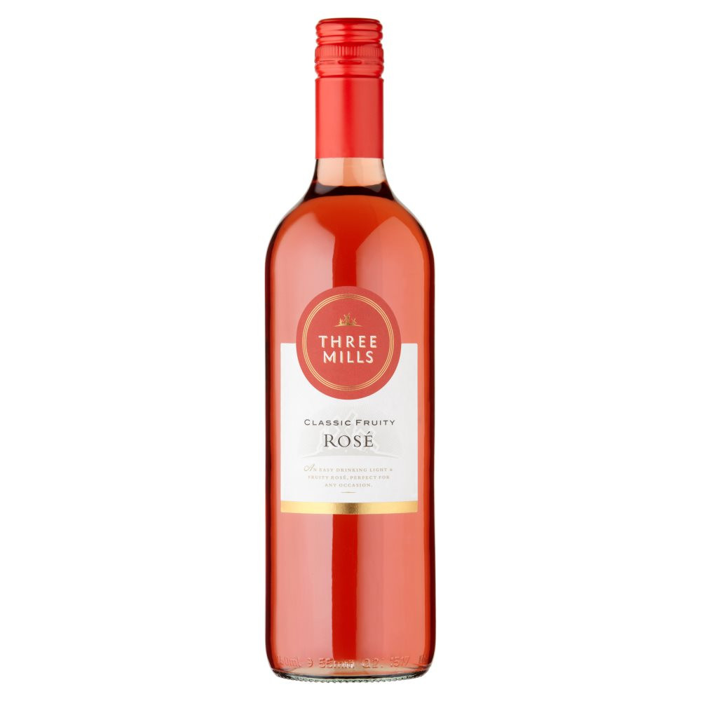 Three Mills Classic Fruity Rose (75cl) - Champagne One