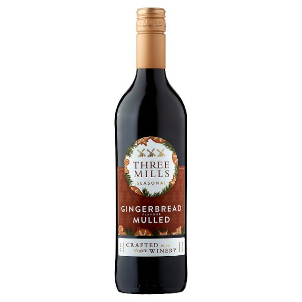 Three Mills Gingerbread Mulled Wine (75cl) - Champagne One