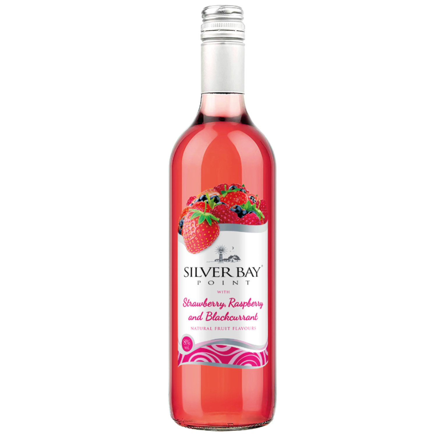 Silver Bay Point Strawberry Raspberry Blackcurrant (75cl) - Champagne One