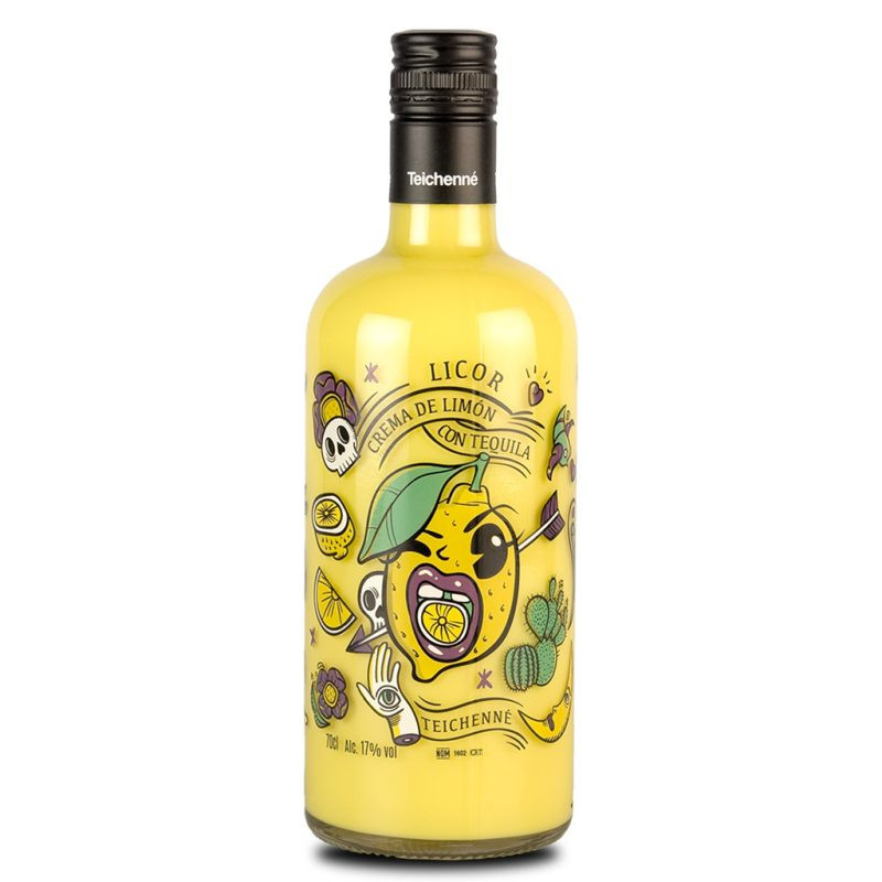 Teichenne Lemon Cream Tequila Liqueur (70cl) - Champagne One