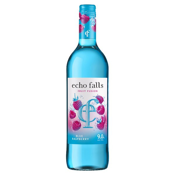 Echo Falls Blue Raspberry Fruit Fusion (75cl)