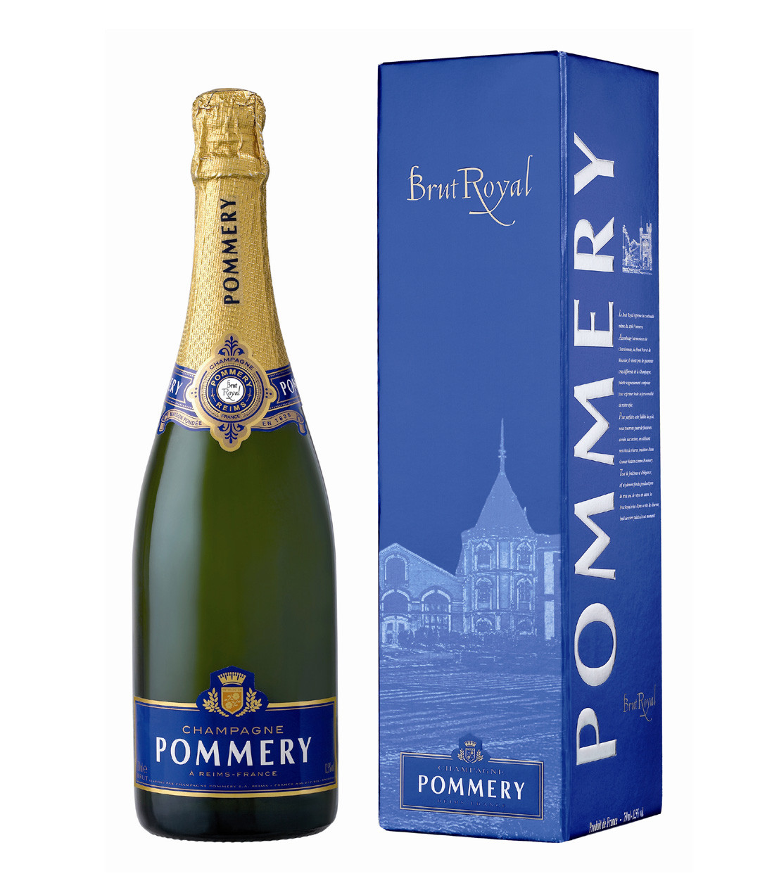 Pommery Brut Royal NV In Gift Box (75cl) - Champagne One