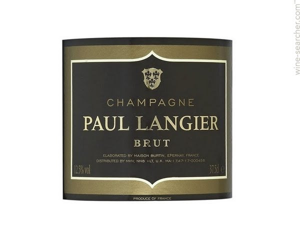 Paul Langier Brut (75cl) - Champagne One