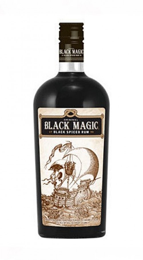 Black Magic Spiced Rum (70cl) - Champagne One