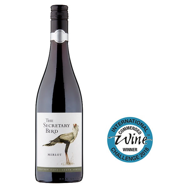 The Secretary Bird Merlot (75cl) - Champagne One