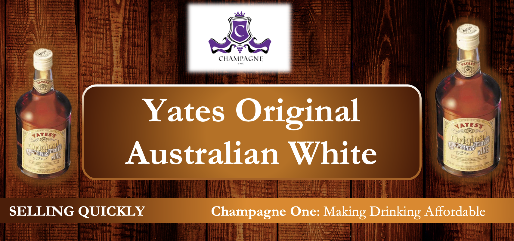 Yates Aussie White back-in-stock! - Champagne One