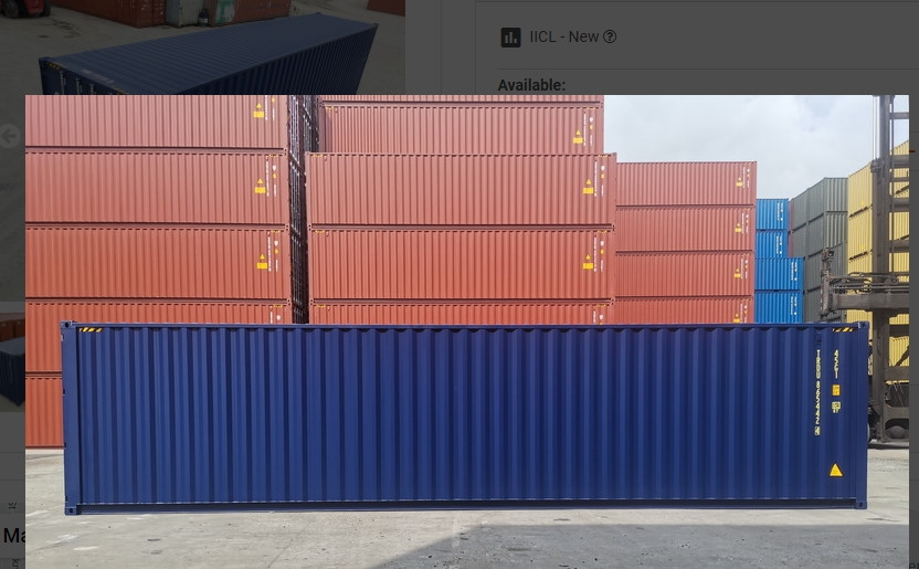 40ft HC New Multi-Trip Container For Sale | Charleston, SC