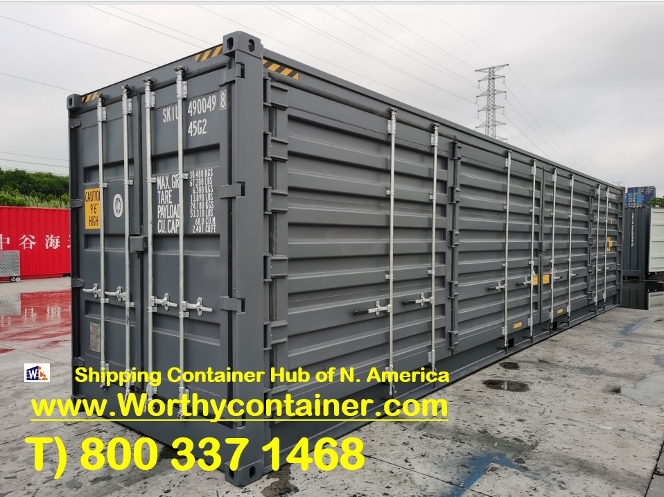 New 40ft HC Full Open Side Container For Sale | Salt Lake, UT