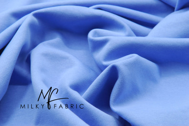 French Terry Unbrushed Periwinkle Sky
