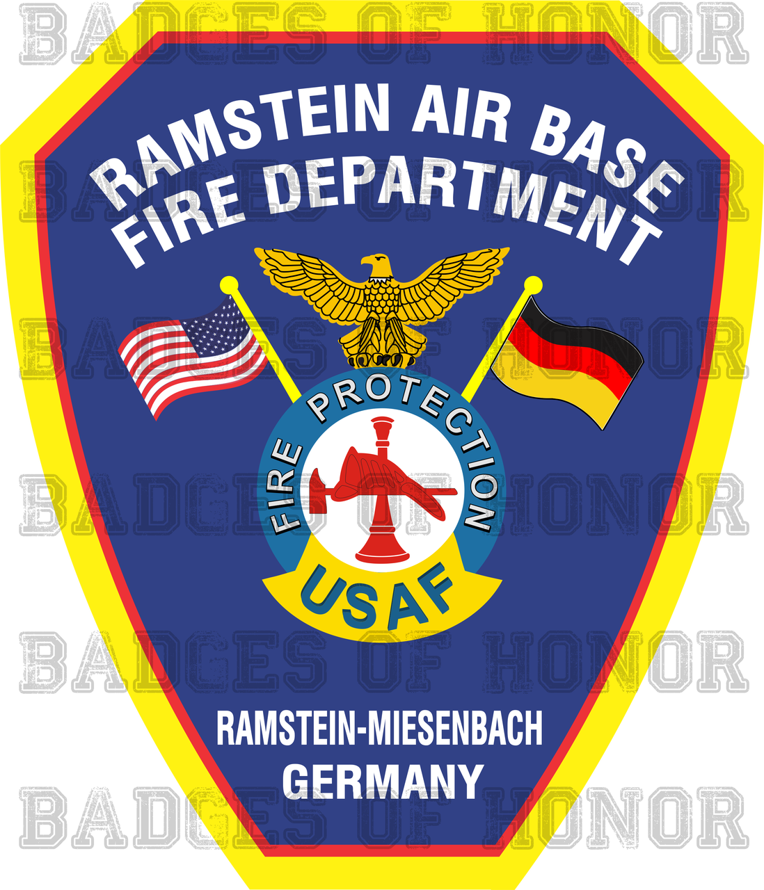 Ramstein AB Fire Department Shirt