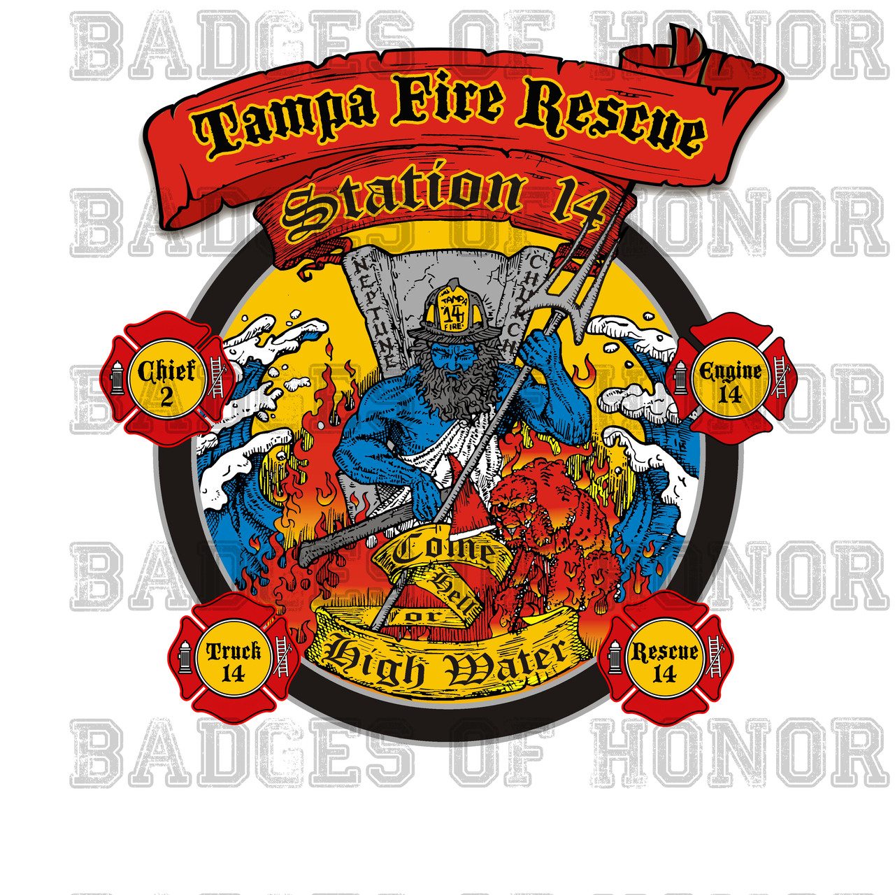 Tampa (FL) Fire Rescue Decals