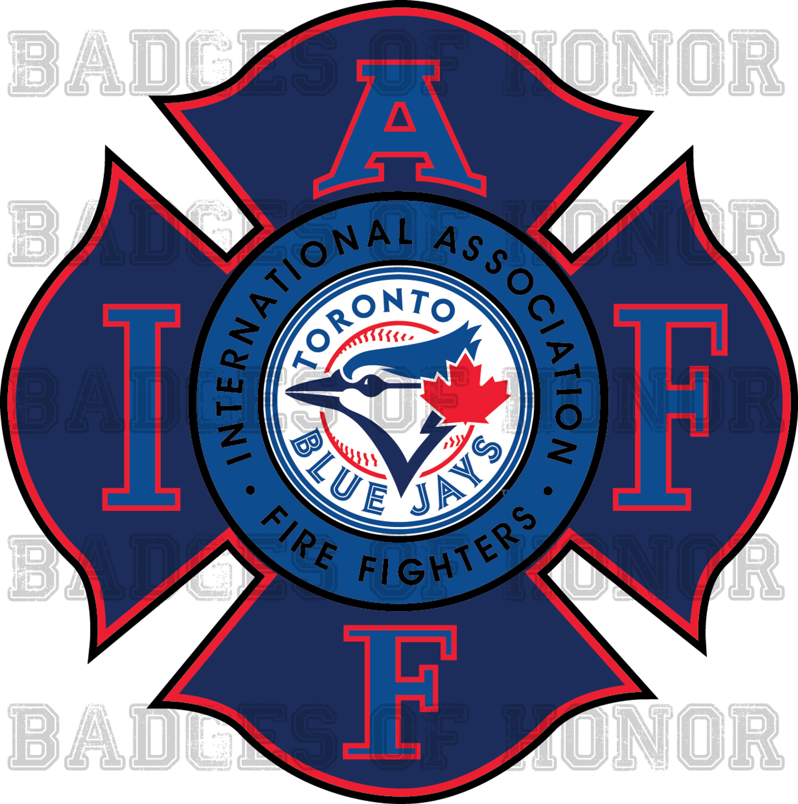 IAFF Baseball Decals
