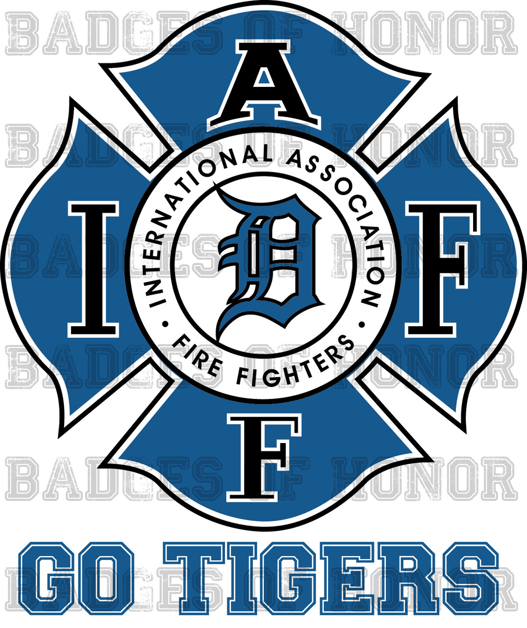 IAFF Baseball Decals