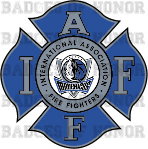 IAFF BASKETBALL DECALS
