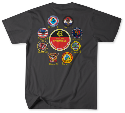 Unofficial Chicago Fire Department Special Ops Shirt