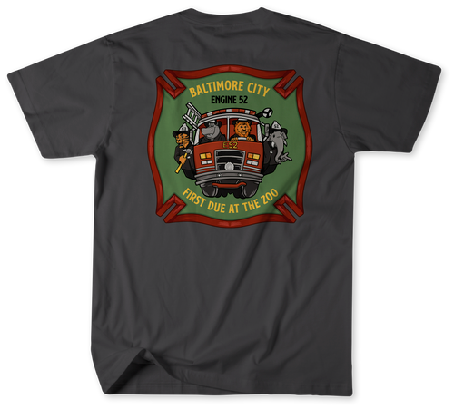Baltimore City Fire Department Engine 52 Shirt