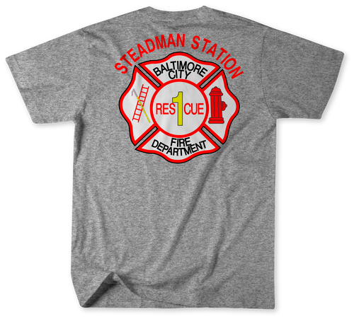 Baltimore City Fire Department Rescue 1 Shirt