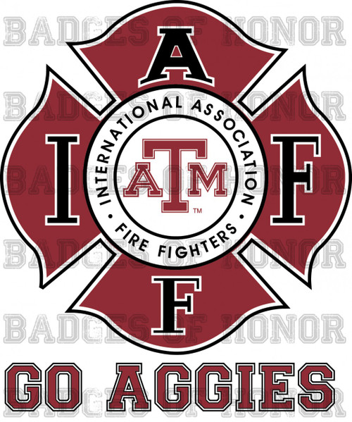 IAFF College Decal