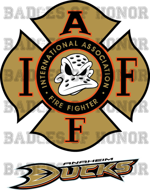 IAFF Hockey Decal