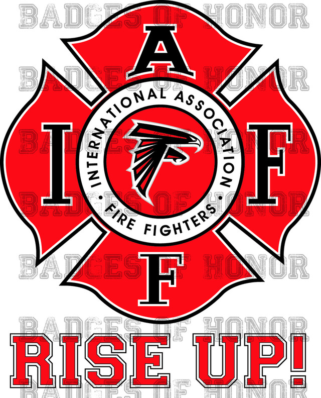 IAFF NFL FOOTBALL DECAL