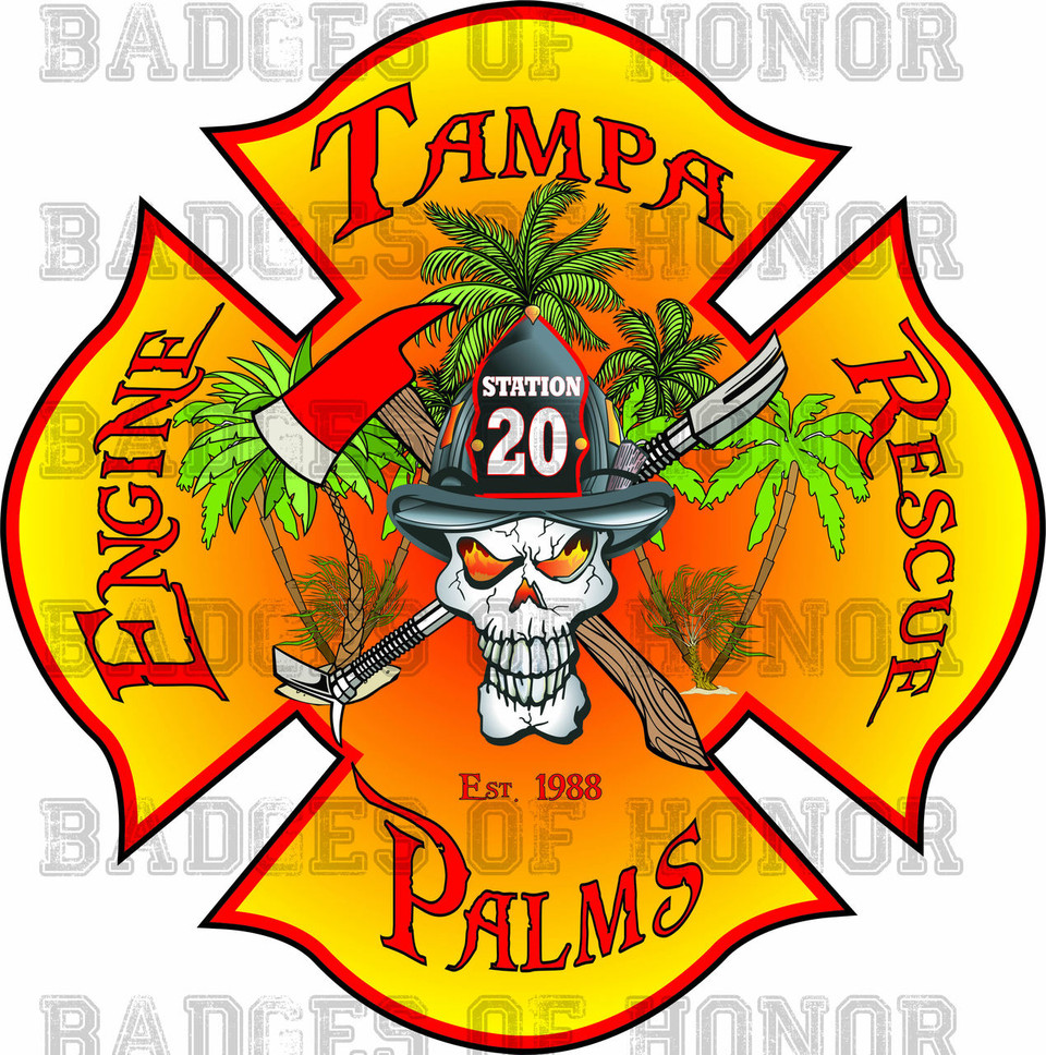 Tampa (FL) Fire Rescue Decals