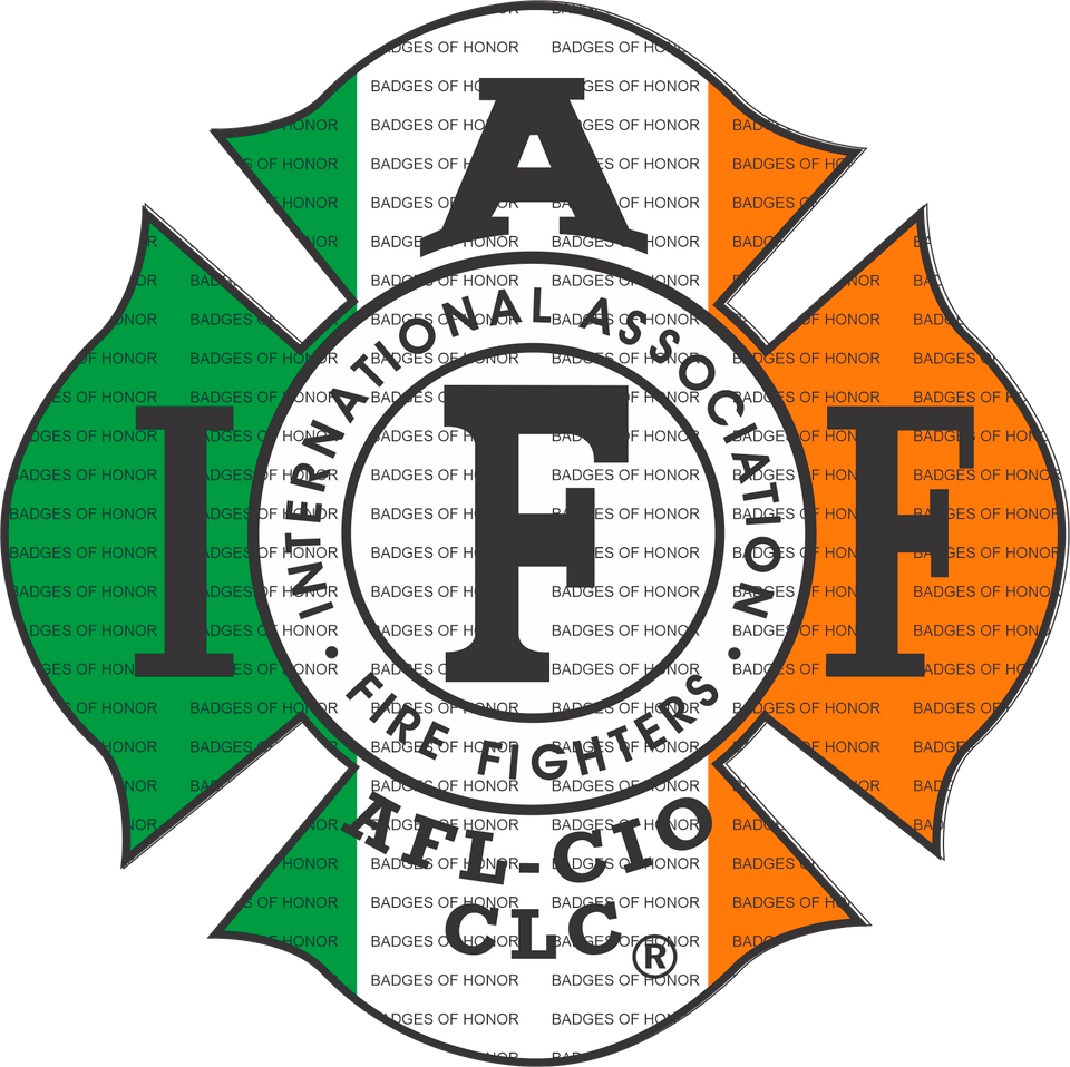 Decals - Firefighter Decals - IAFF - IAFF Country Flags - Badges of Honor