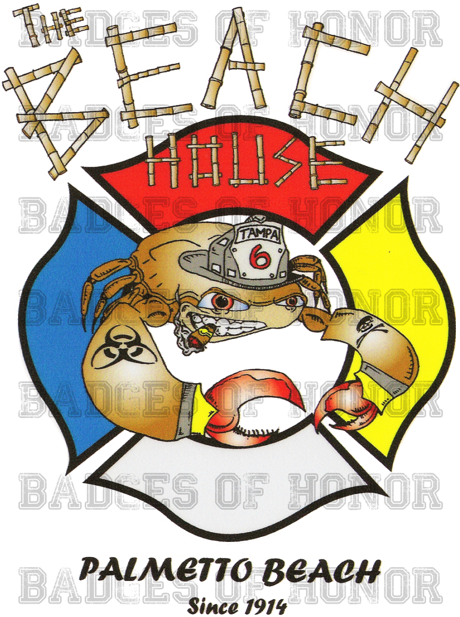 Tampa Fire Rescue Station 6 Decal