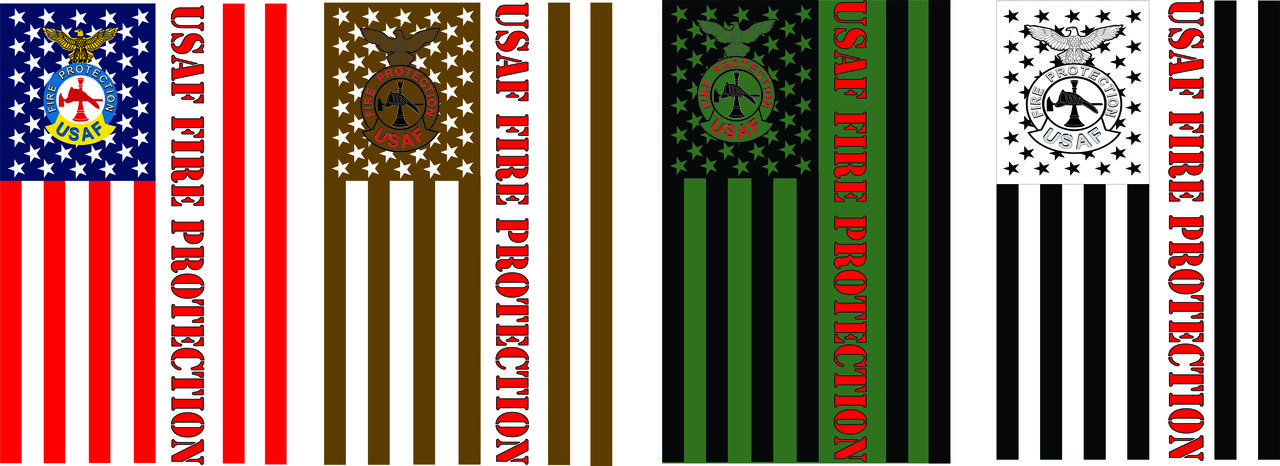 USAF Fire Protection Flag Shirt