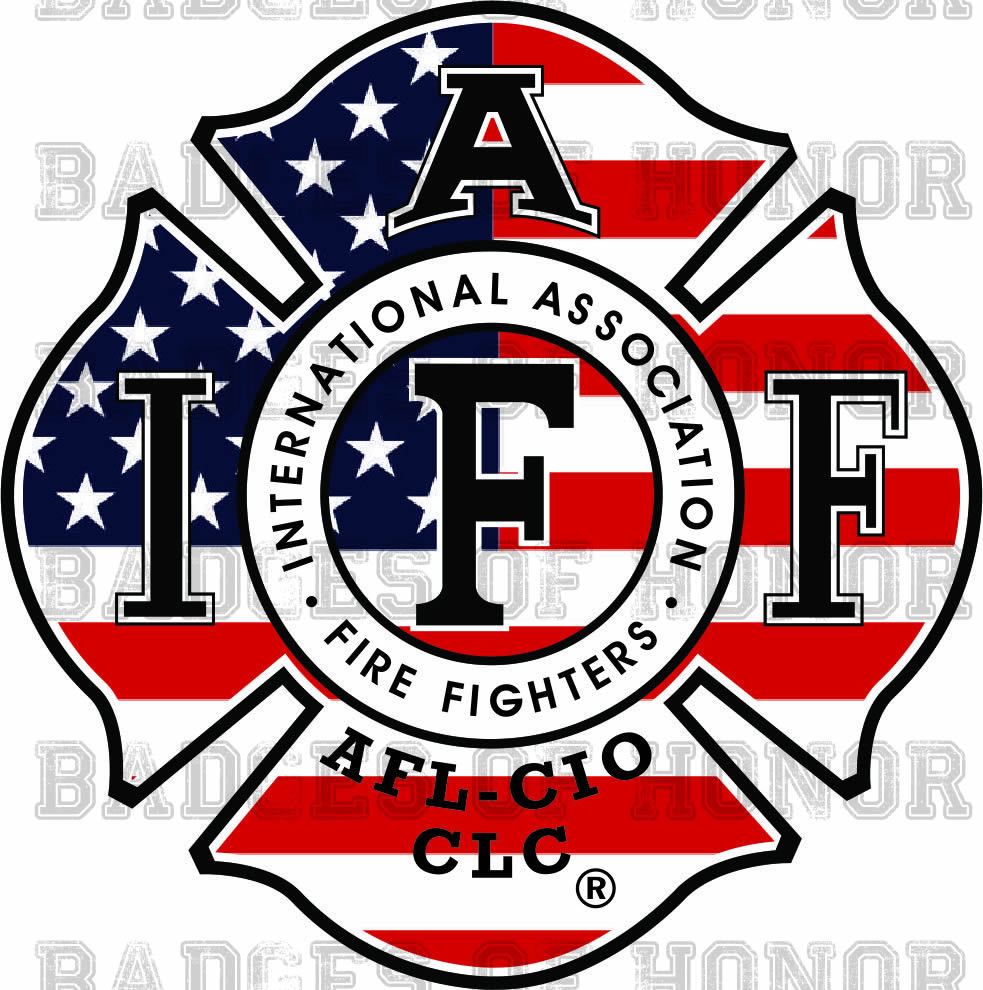 IAFF AMERICAN FLAG SHIRT