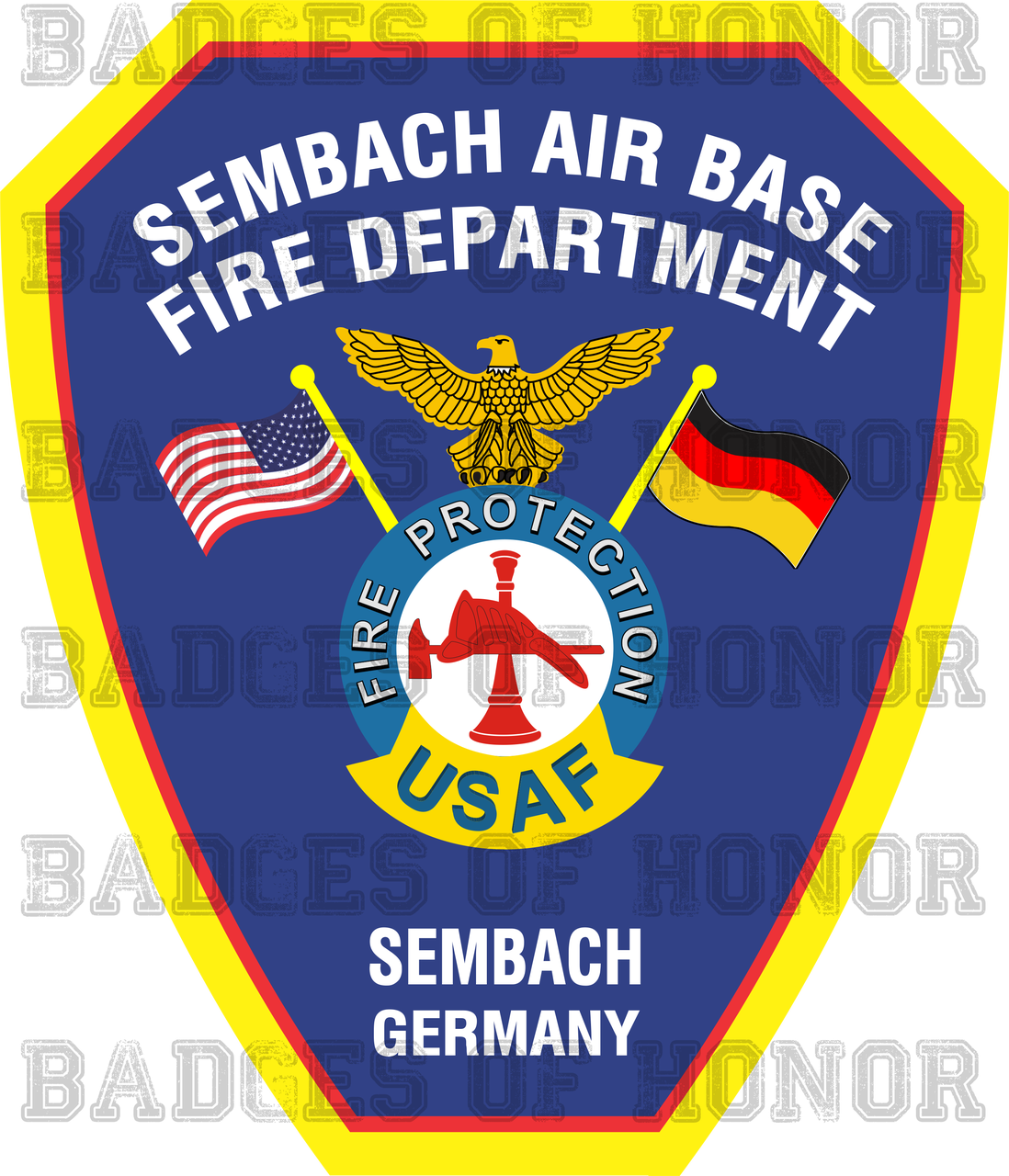 Sembach AB Fire Department Shirt