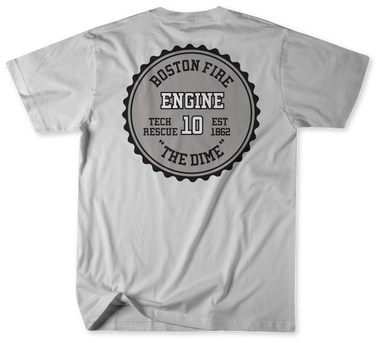 Unofficial Boston Fire Department Engine 10 Shirt