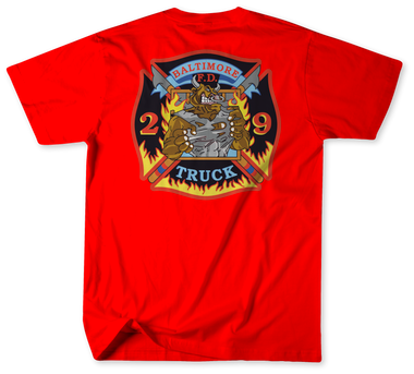 Baltimore City Fire Department Truck 29 Shirt