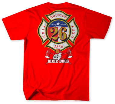 Houston Fire Department Station 26 Shirt