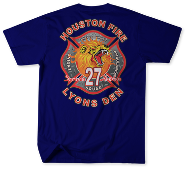 Houston Fire Department Station 27 Shirt